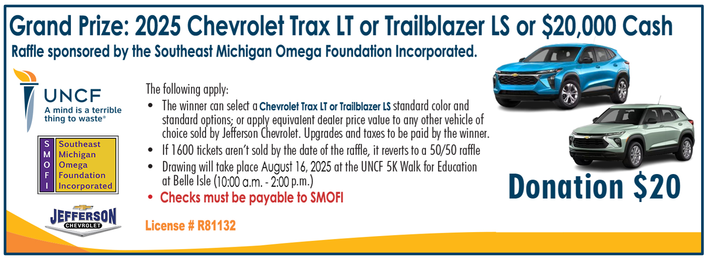 UNCF Vehicle Raffle – 2025 – Welcome to SMOFI